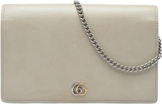 Gucci Pre-owned Wallet on Chain - - Pre-owned - Damen - Beige - ONE SIZE