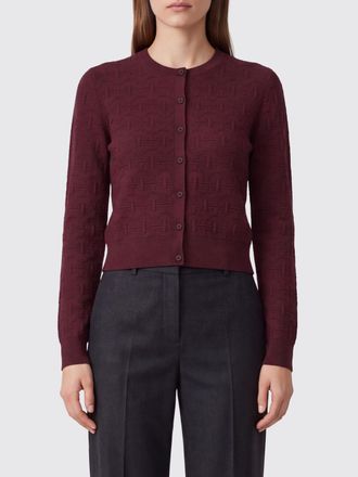 Tory Burch Slim-Fit Cardigan aus Viskosemischung mit Rundhalsausschnitt