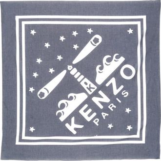 Kenzo Leuchtturm Gro&szlig;es Tuch - - Accessories - unisex - Blau - ONE SIZE