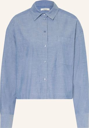 Selected Hemdbluse blau