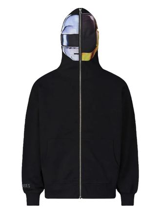 Pleasures x Daft Punk Ram Hoodie mit Reißverschluss - Schwarz