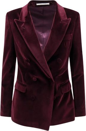 Tagliatore Parigi Blazer - Femme - Vestes - Rouge - Taille: 36 FR