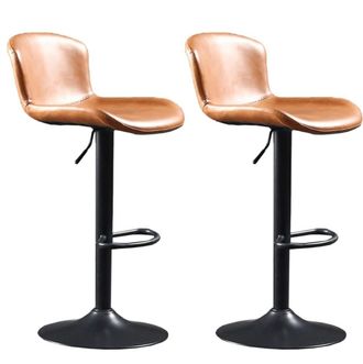 Generic St&uuml;hle, Barhocker mit Verstellbarer H&ouml;he und 360&deg;-Drehung, ergonomischer, moderner hoher Barhocker, gepolsterter Tresenstuhl/75 cm H&ouml;he