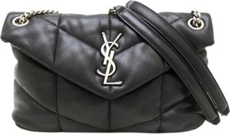 Saint Laurent Sac bandouli&egrave;re vintage Pre-owned - Femme - Pre-owned - Noir - Taille: ONE Size