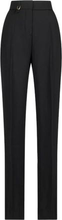Jacquemus Femme, Pantalons, Noir, Taille: 34 FR Pantalon Tibau en Style Tendance