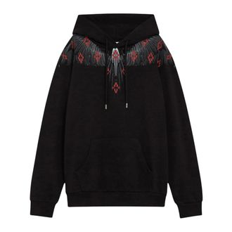 Marcelo Burlon Sweat &agrave; capuche - Homme - Sweatshirts et sweats &agrave; capuche - Noir - Taille: M