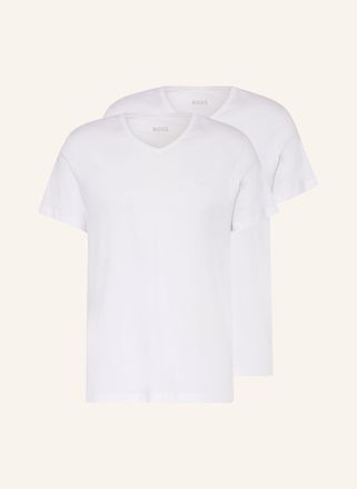 HUGO BOSS 2er-Pack T-Shirts Comfort weiss