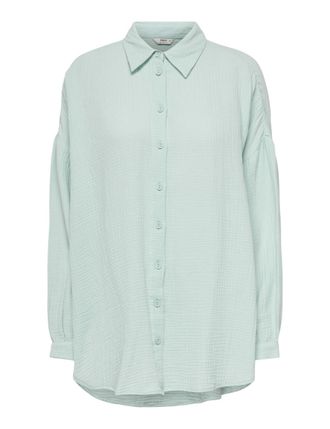 Only Damen ONLTHYRA Oversized Shirt NOOS WVN 15267998,Harbor Gray,XS