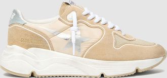 Golden Goose Baskets Running Beige/Light Blue