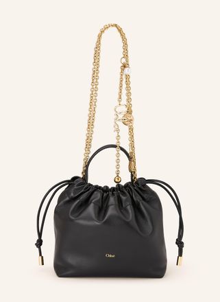 Chlo&eacute; Schultertasche Icons Mini schwarz