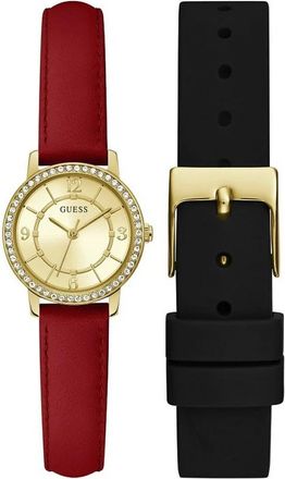 Guess Night Life 28 mm Uhr - - Accessories - Damen - Rot - ONE SIZE