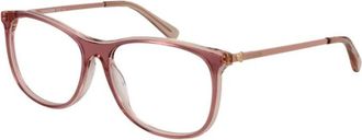 Love Moschino Femme, Accessoires, Rose, Taille: ONE Size Montures de Lunettes en Ac&eacute;tate