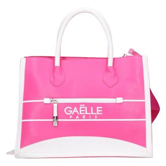 Ga&euml;lle Paris Handtasche aus Kunstleder - - Bags - Damen - Rosa - ONE SIZE