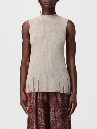 Uma Wang Top UMA WANG Damen Farbe Earth