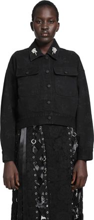 Simone Rocha Cropped Utility Workwear Jacket