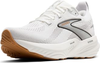 Brooks Herren Glycerin 22 Neutral Laufschuhe, weiß/grau/schwarz, 46 EU