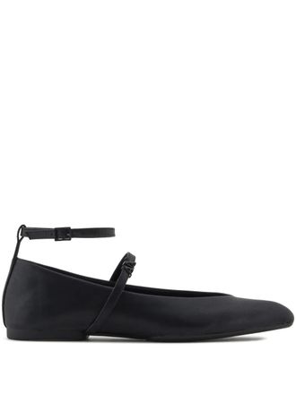 A|X Armani Exchange ballerines à bout pointu - Noir