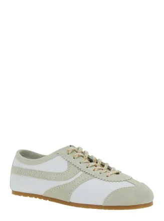 Dries Van Noten Womens Low Top Sneaker Leather White Trainers