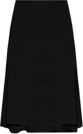 Jil Sander Femme, Jupes, Noir, Taille: 36 FR Jupe Asym&eacute;trique