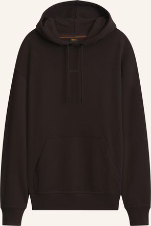 HUGO BOSS Hoodie Wesmallhood braun