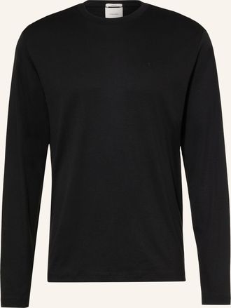 Calvin Klein Longsleeve Supima Interlock schwarz