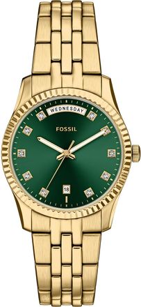 Fossil Uhr Fossil Scarlette ES5460 Goldfarben