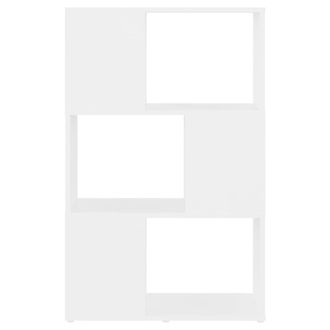 Generic Offene Bücherregale, Freistehend, Platzsparendes Aufbewahrungsregal aus Holzwerkstoff für Bücher, Dekoration und Medien (Weiß)