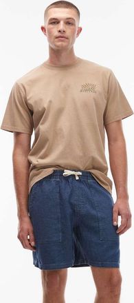 Rhythm Short textur&eacute; d&eacute;contract&eacute; - Bleu indigo