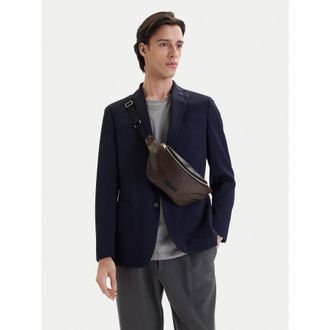 Calvin Klein G&uuml;rteltasche Calvin Klein Emblem Aop Coated Waistbag LV04D3135G Braun