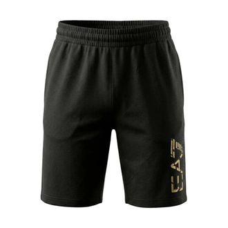 Emporio Armani Emporio Armani Ea7, Homme, Shorts, Noir, Taille: XL Bermuda en coton avec logo