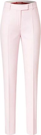 Max Mara Femme, Pantalons, Rose, Taille: 32 FR Slim-fit Pantalons