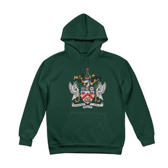 Generic Sweat &Agrave; Capuche Saint-Kitts-et-Nevis Embl&egrave;me National pour Hommes Adultes Et Adolescents Doublure Polaire Sweatshirt pour Patriotes Hoodie Hommes Femm