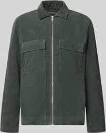 Marc O'Polo Regular Fit Hemdjacke aus reiner Baumwolle