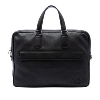 Gucci Sac daffaires Pre-owned - Femme - Pre-owned - Noir - Taille: ONE Size