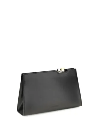 Jacquemus Womens Shoulder Bag Le Salon Black Calf Leather