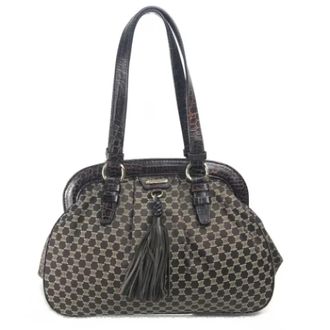 Celine Pre-owned Leder Schultertasche - - Pre-owned - Damen - Braun - ONE SIZE