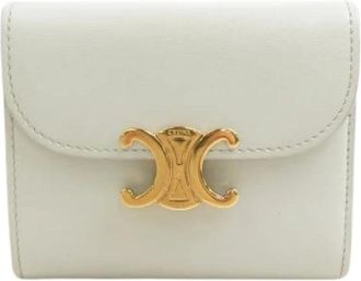 Celine Pre-owned Wallet (tri-fold) - - Pre-owned - Damen - Wei&szlig; - ONE SIZE