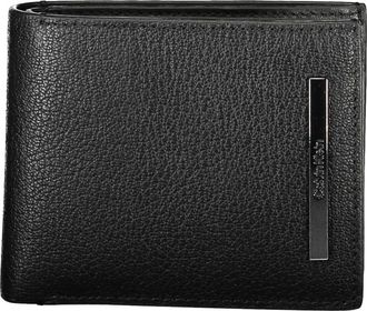 Calvin Klein Homme, Accessoires, Noir, Taille: ONE Size Portefeuille Bifold Moderne Bar