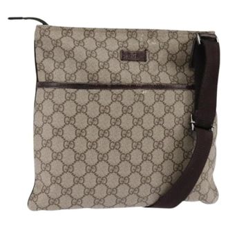 Gucci Sac bandouli&egrave;re en plastique Pre-owned - Femme - Pre-owned - Beige - Taille: ONE Size