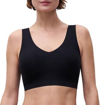 Chantelle Femme Softstretch Uw Sg Sans A. Padded V Neck Bustier, Noir, M-L EU