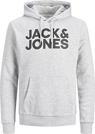 Jack & Jones Jack & Jones Sweat &agrave; capuche, pour hommes, avec logo imprim&eacute;