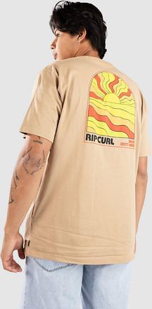 Rip Curl Surf Revival Sunsets T-Shirt khaki