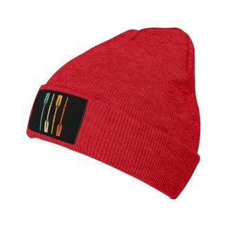 Generic Rame R&eacute;tro Homme Femme Skull Cap Coupe-Vent Bonnet De P&ecirc;cheur L&eacute;ger Bonnets Hiver pour Le Quotidien Course &Agrave; Pied Randonn&eacute;e