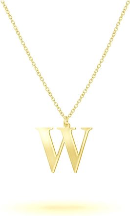 Beka & Bell BEKA&BELL Anhänger mit Kette 925-Sterling Silber vergoldet Glänzend 45cm