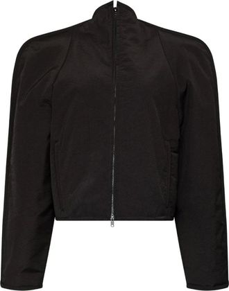 Maison Margiela Femme, Vestes, Noir, Taille: 36 FR Veste Courte Zipp&eacute;e