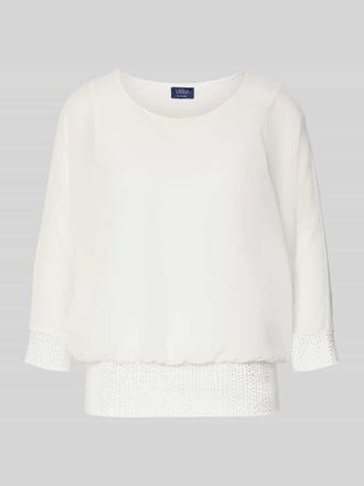 Vera Mont Blusenshirt mit Ziersteinbesatz