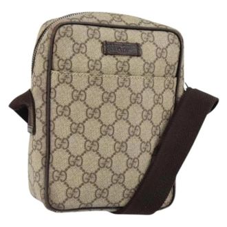 Gucci Pre-owned Plastik Crossbody Tasche - - Pre-owned - Damen - Beige - ONE SIZE