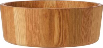 Continenta 4136 Eiche Holz Salatsch&uuml;ssel, Licht Braun