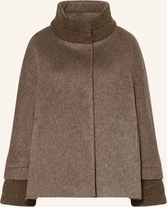 Cinzia Rocca Icons Cinzia Rocca Cabanjacke Im Materialmix beige