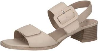 Caprice Femme Damen 9-28205-44 Sandale &agrave; Talon, Offwhite Nappa, 39 EU